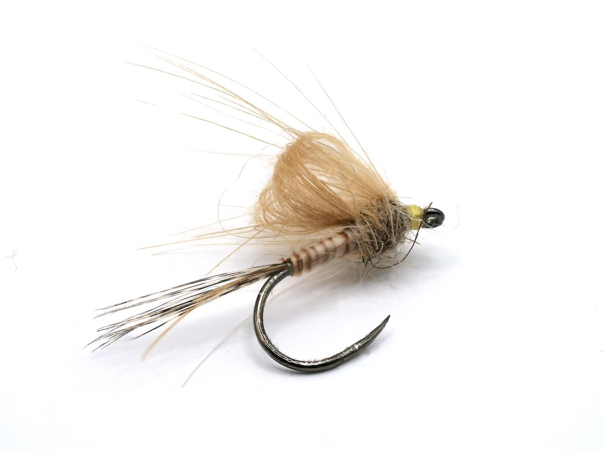 Cream Loop-Wing CdC Emerger - from Barbless Flies