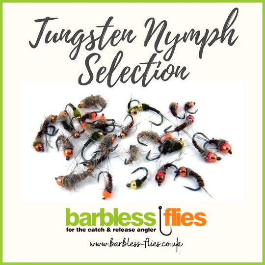 The Early Seasons Most Successful Flies - Small Tungsten Nymphs – Barbless Flies
