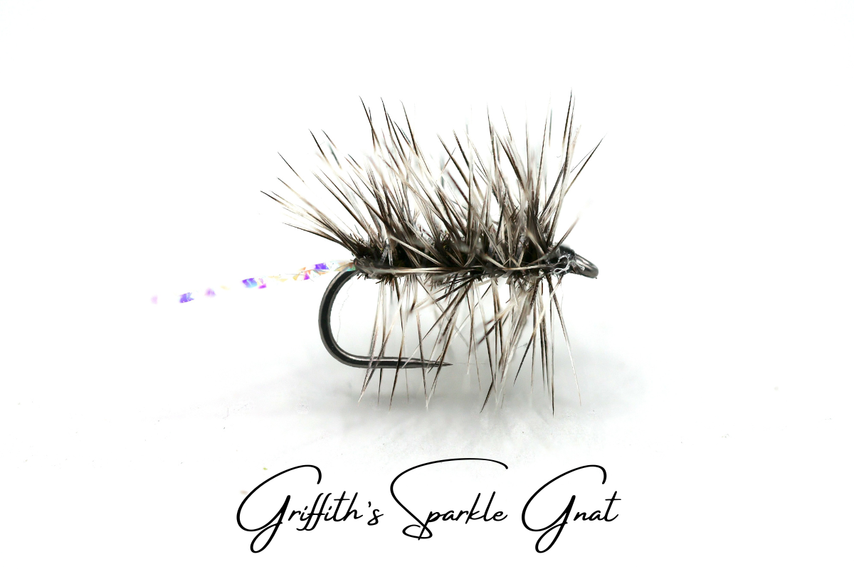 Griffith's Sparkle Gnat – Barbless Flies