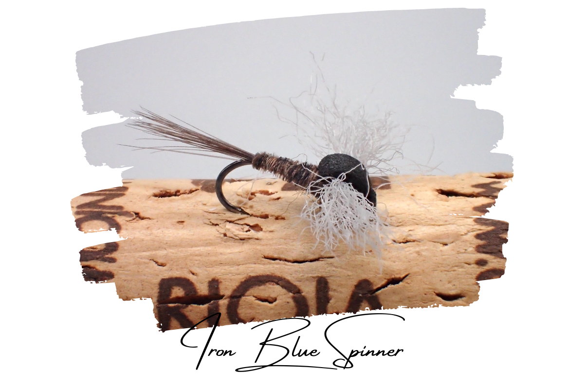 Iron Blue Spinner - from Barbless Flies