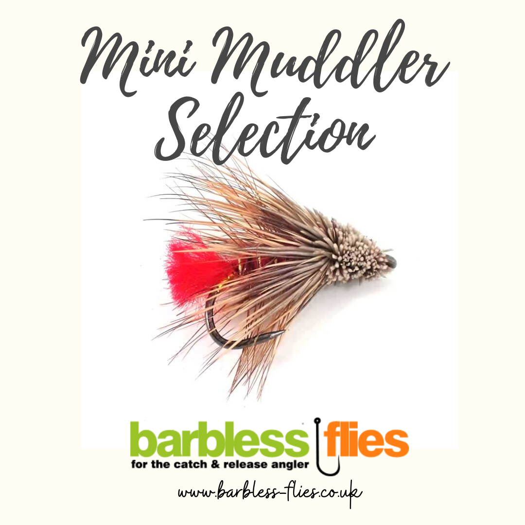 Barbless Flies - Mini Muddler Selection