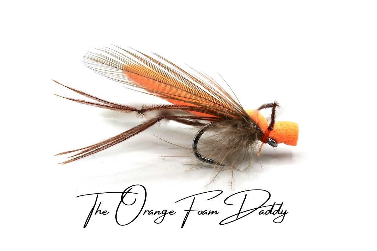 The Orange Foam Daddy - from Barbless Flies
