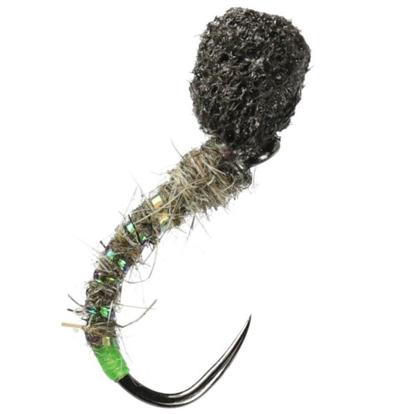 Foam Buzzer - Hares Ear – Barbless Flies