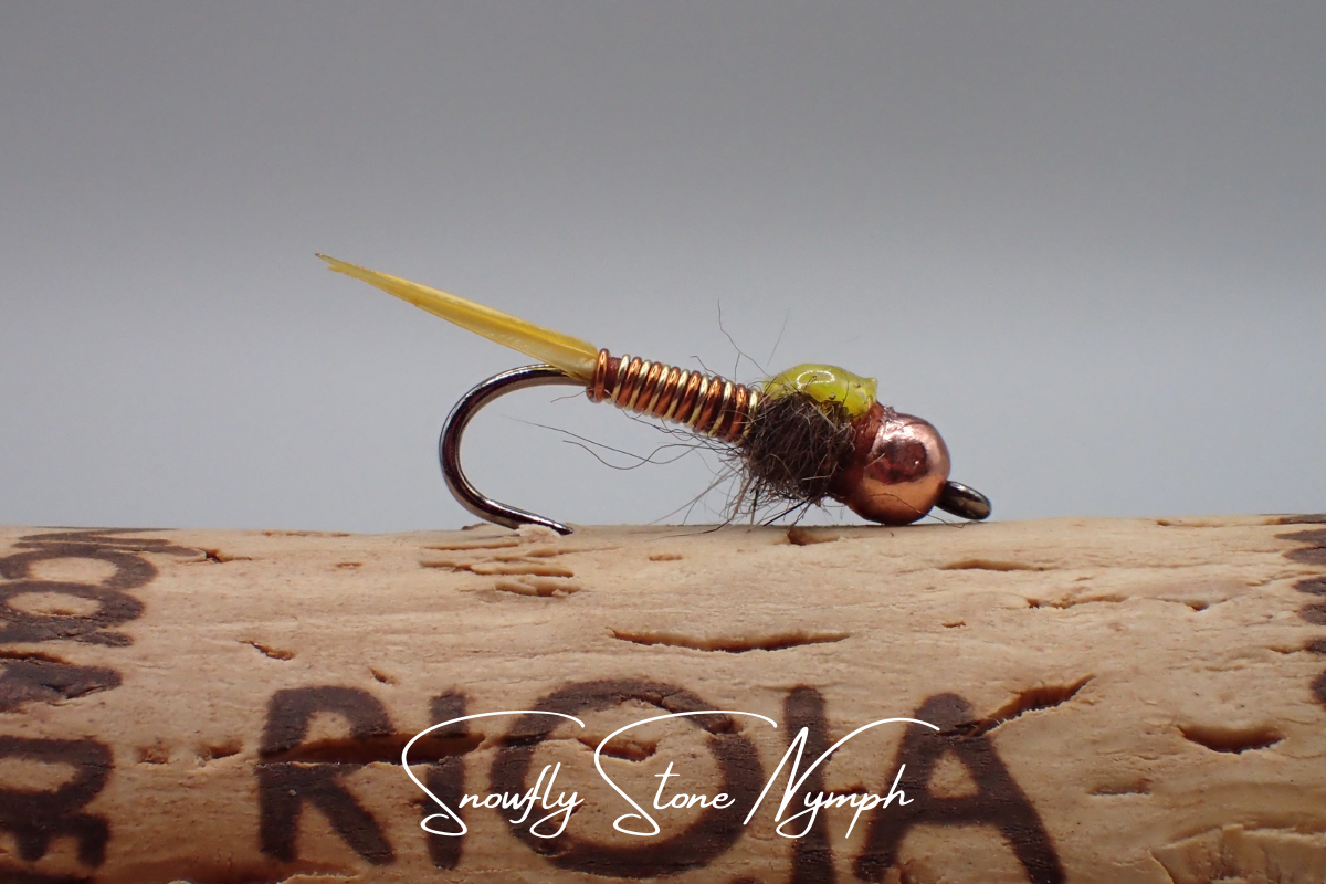 Snowfly Stone Nymph – Barbless Flies