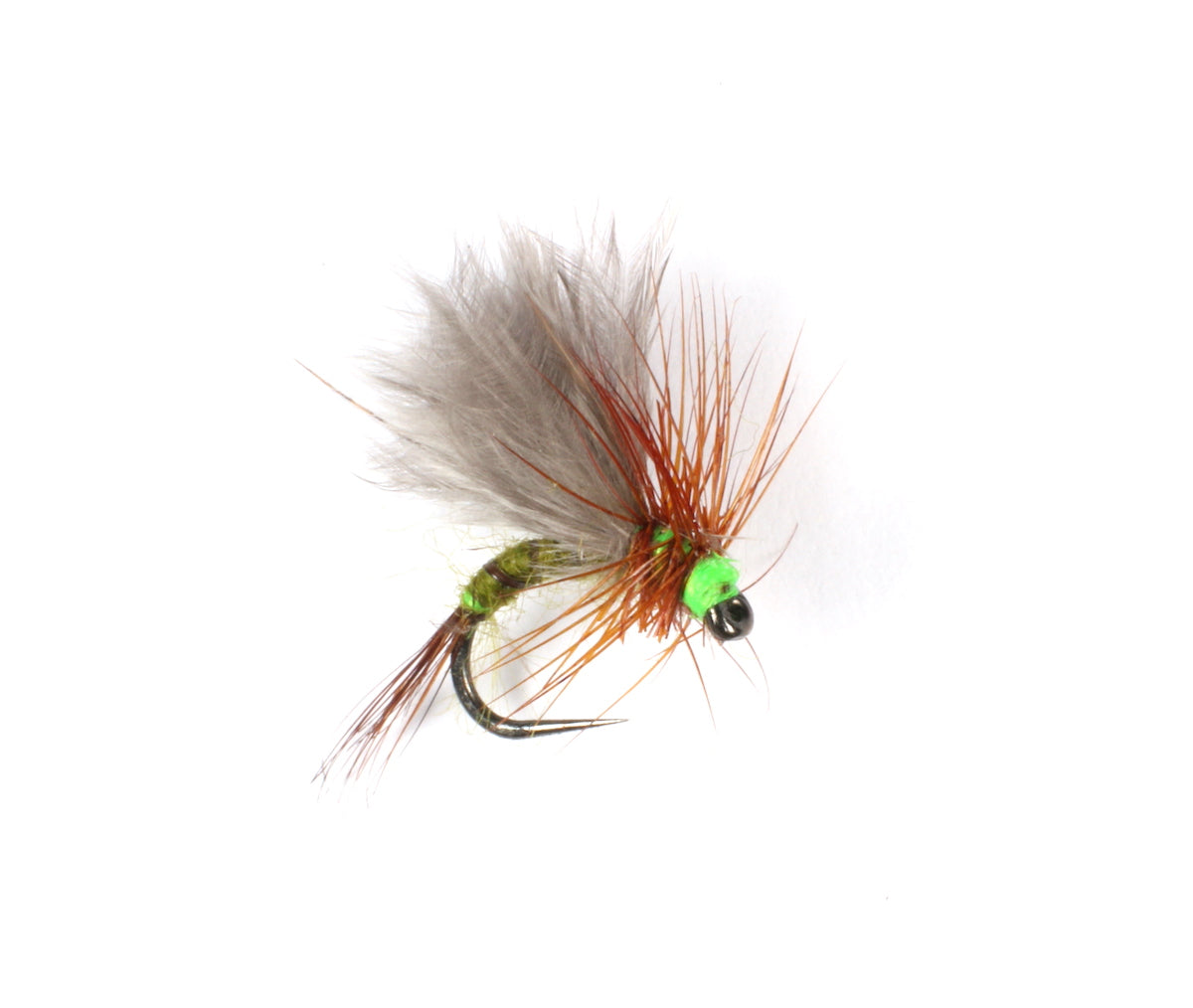 CdC Olive Emerger - Dry Selection – Barbless Flies