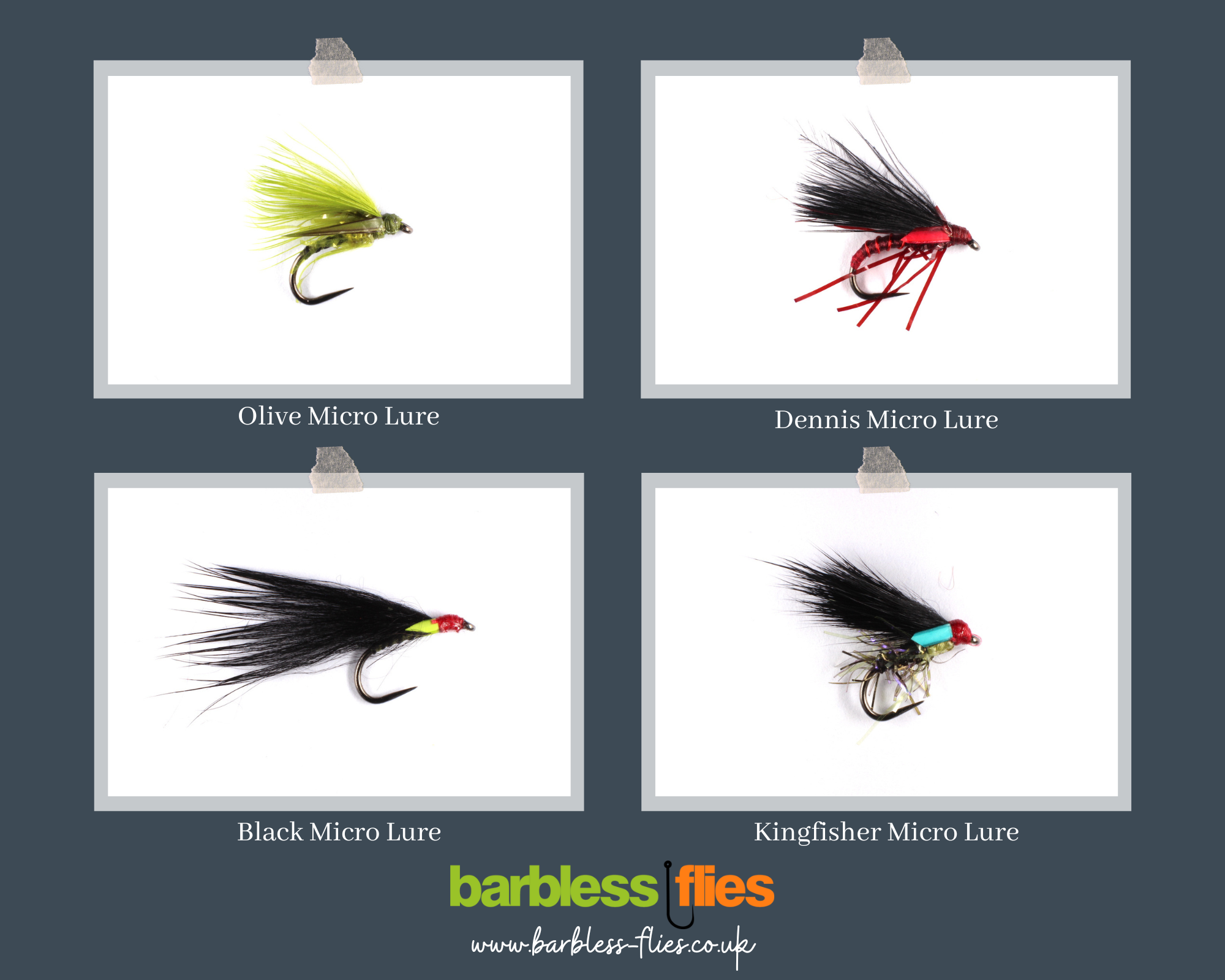 Micro Lure Selection – Barbless Flies